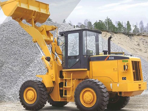 3ton Small Size Mini Wheel Loader With 1.7cum Front Bucket 836 - Buy ...