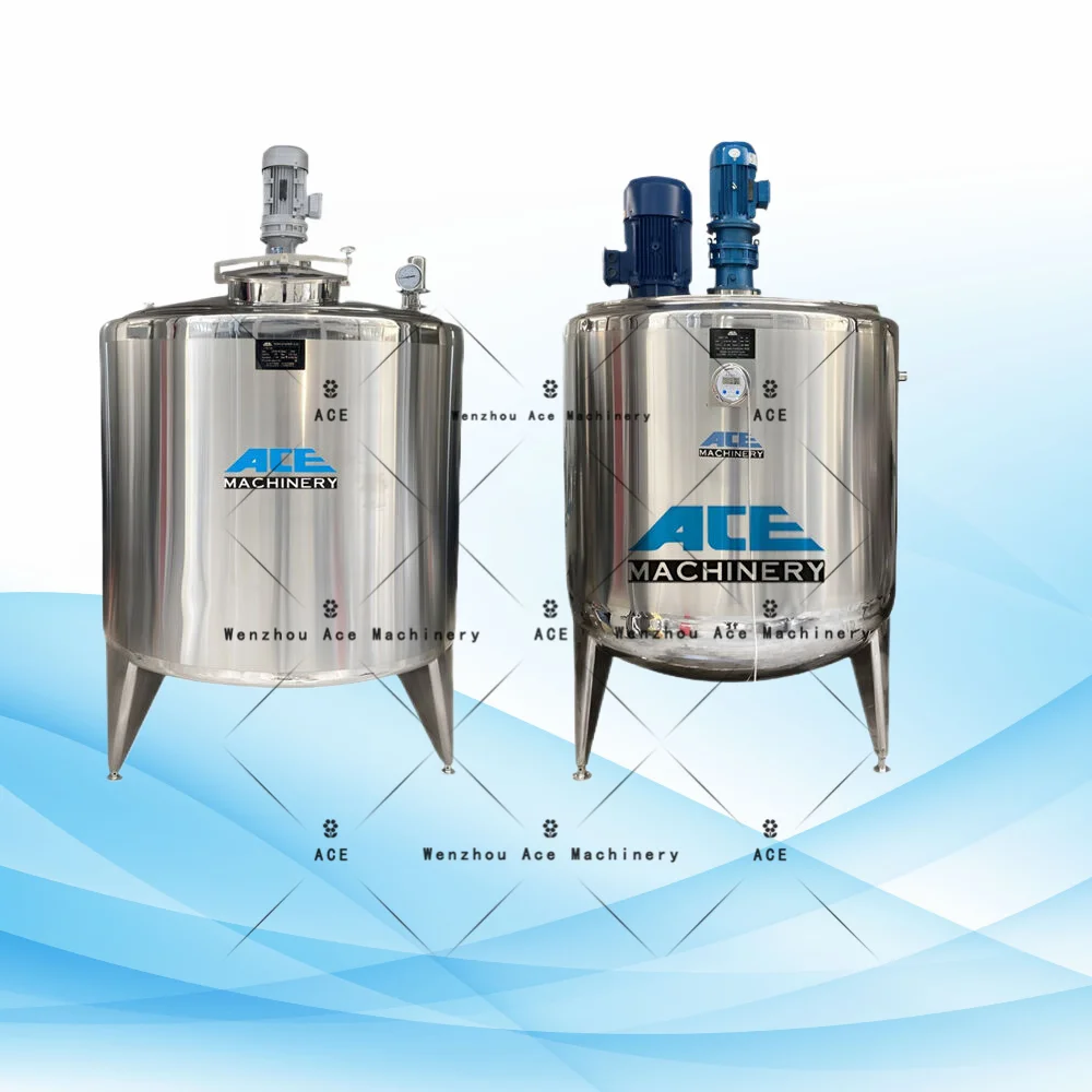 1000 Liter Vacuum Inline Electric Heater Emulsifier Equipment for Body ...