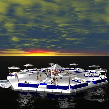 New Arrival Floating Platform Modular Pontoon Floats Floating Configuration System Floating ...