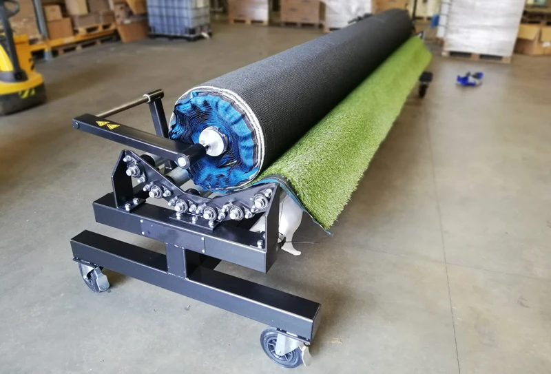 UNI Artificial Grass Rewinder - Efficient Roll up Machine