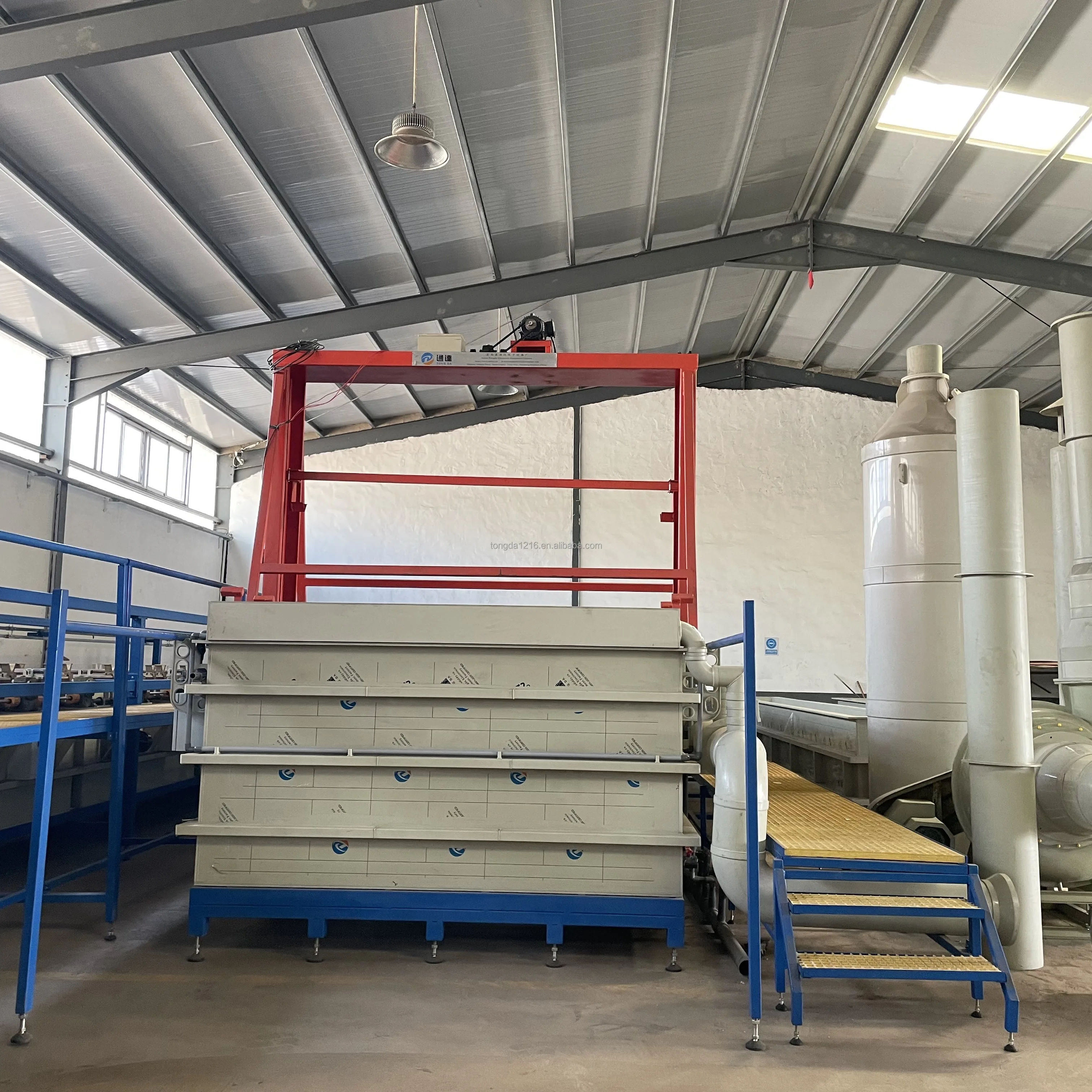 Metal Electroplating Line /hard Chrome Plating Equipment ...