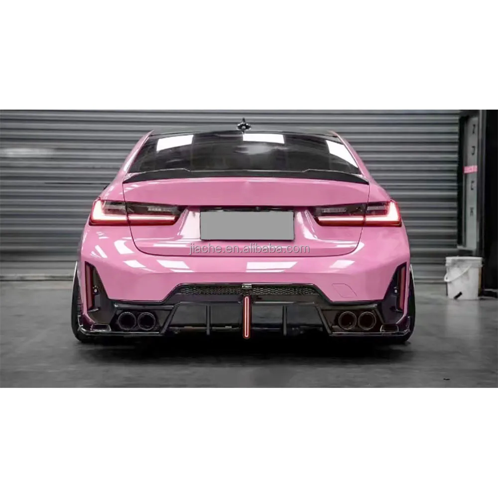 ABS Rear Diffuser Bumper Chin Spoiler Body Kits Rear Splitters Flaps ...