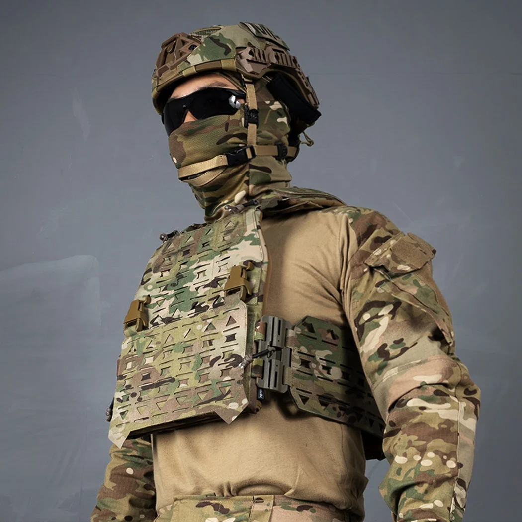 TOPTACPRO Tactical Vest - Quick Release Magnetic Buckle