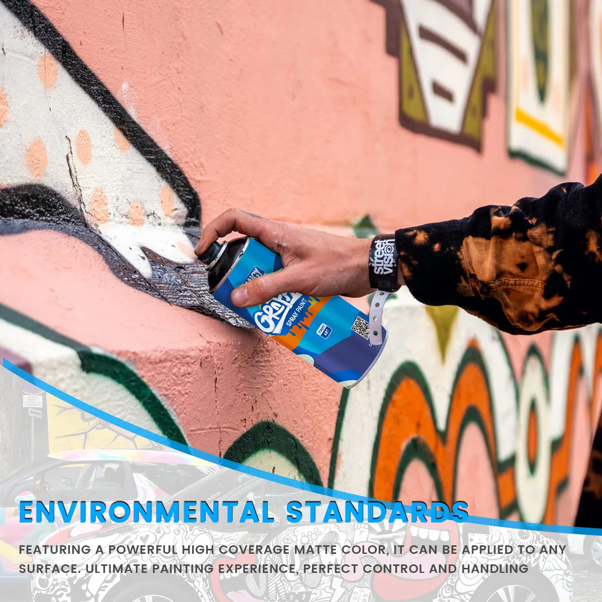 Urban Art Spray Paint - Create Eye-catching Graffiti Art With Our High ...