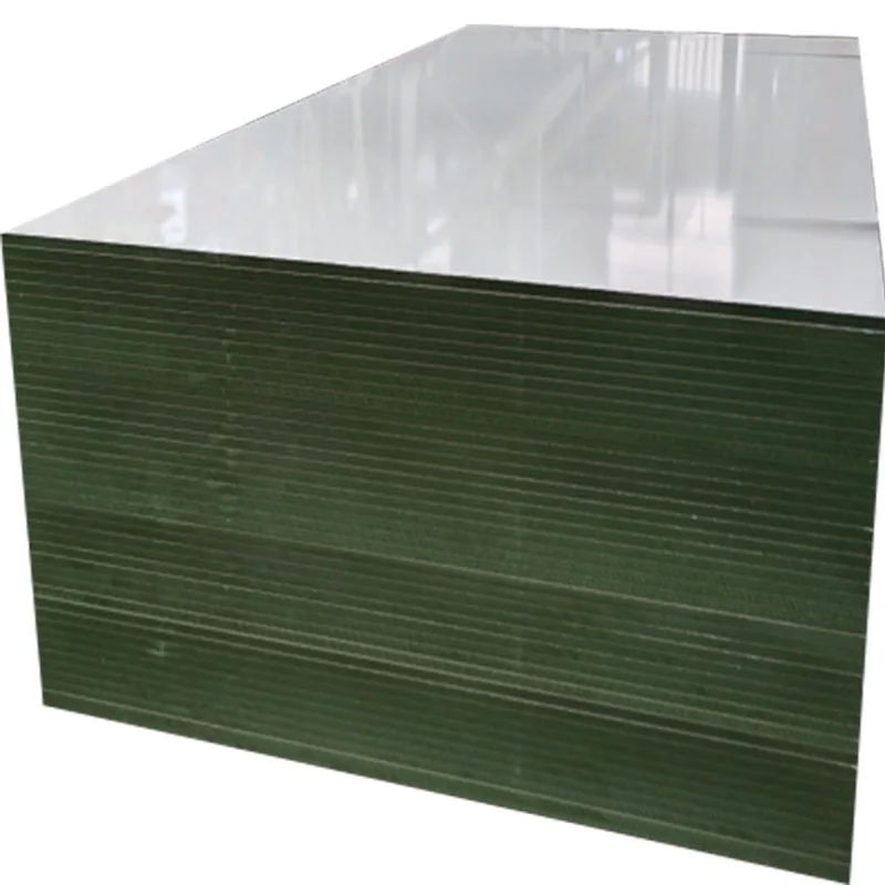 Green Moisture-Proof High Gloss Plain Acrylic HDHMR MDF Board