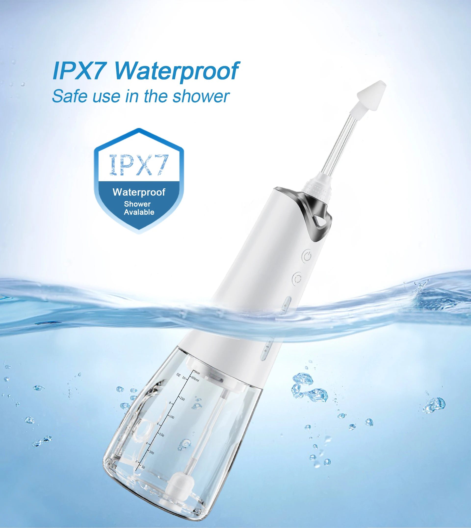 Electric Neti Pot Nasal Irrigation Sinus Rinse Sinus Cleaner Machine ...