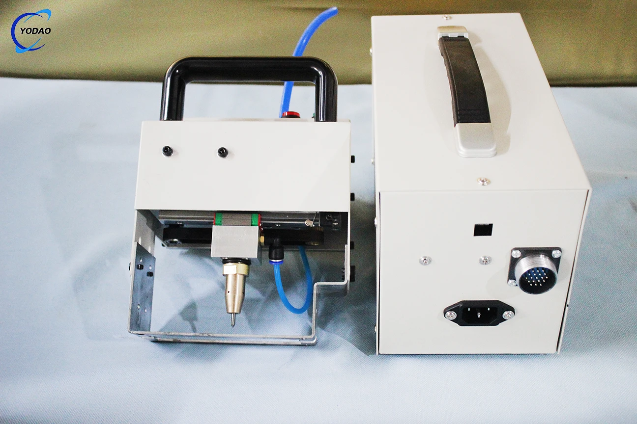 Portable Pneumatic Metal Nameplate Dot Peen Marking Machine - Buy Metal ...