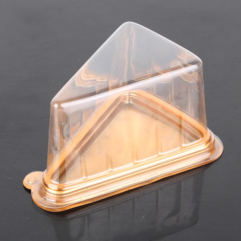 Disposable Plastic Cheesecake Half Baked Cheesecake Box Packaging Can ...