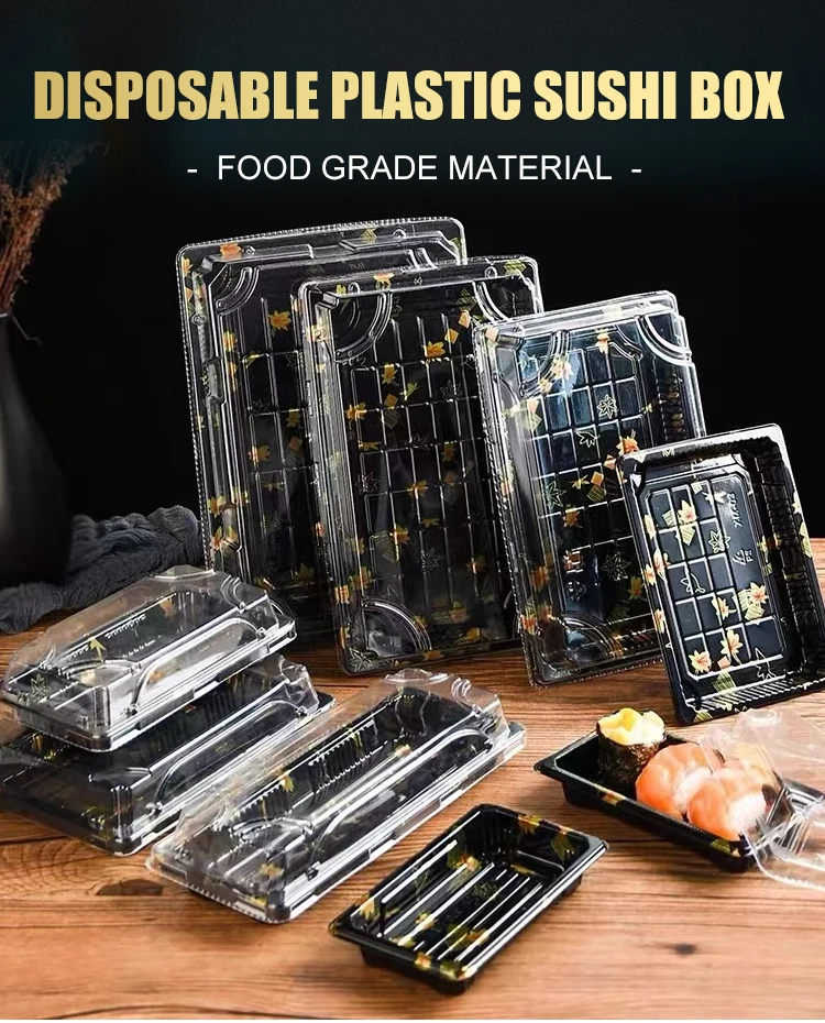 Eco-friendly Sushi Containers - Durable & Customizable