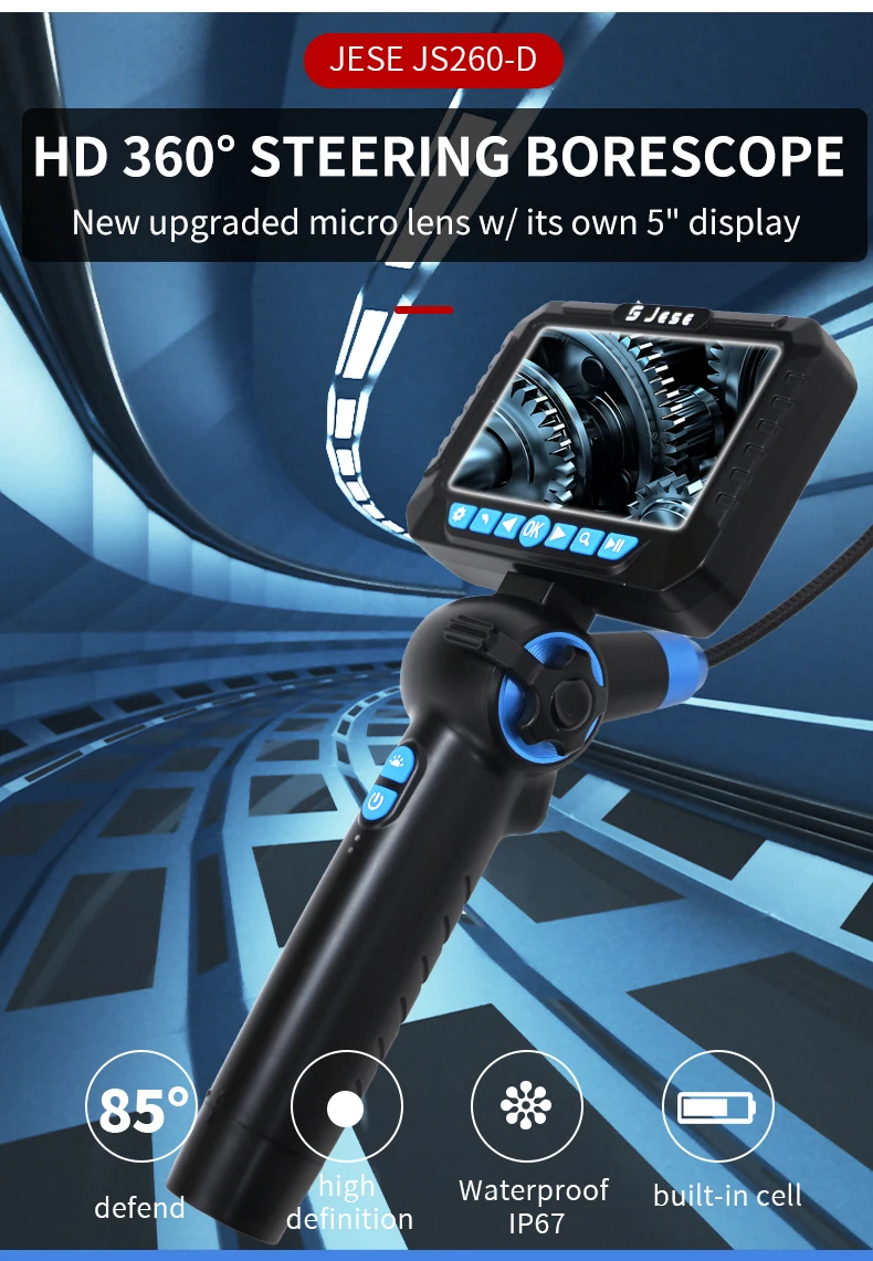 360 Degrees Rotating Endoscope - Precision Inspection Tool
