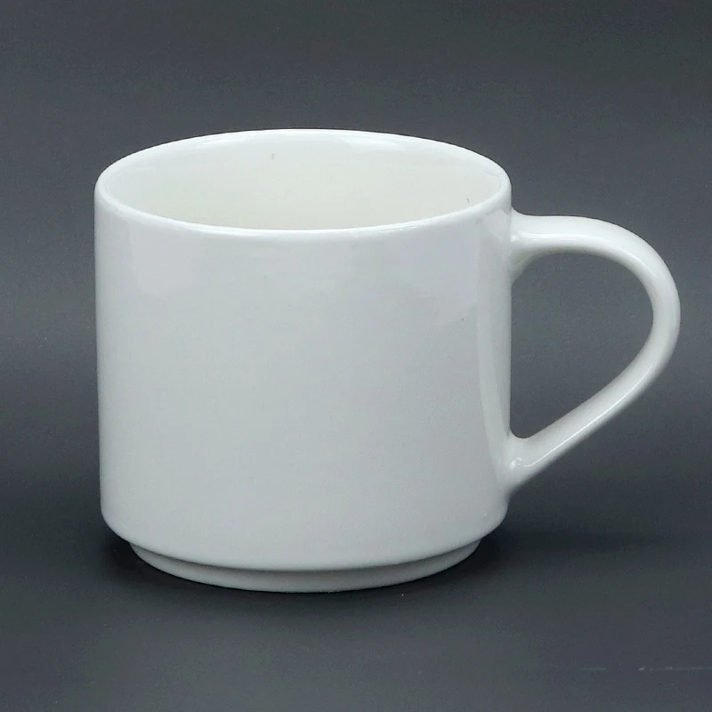 11 Oz White Nordic Ceramic Coffee Mug With Logo Cup Supplier Custom Tea ...