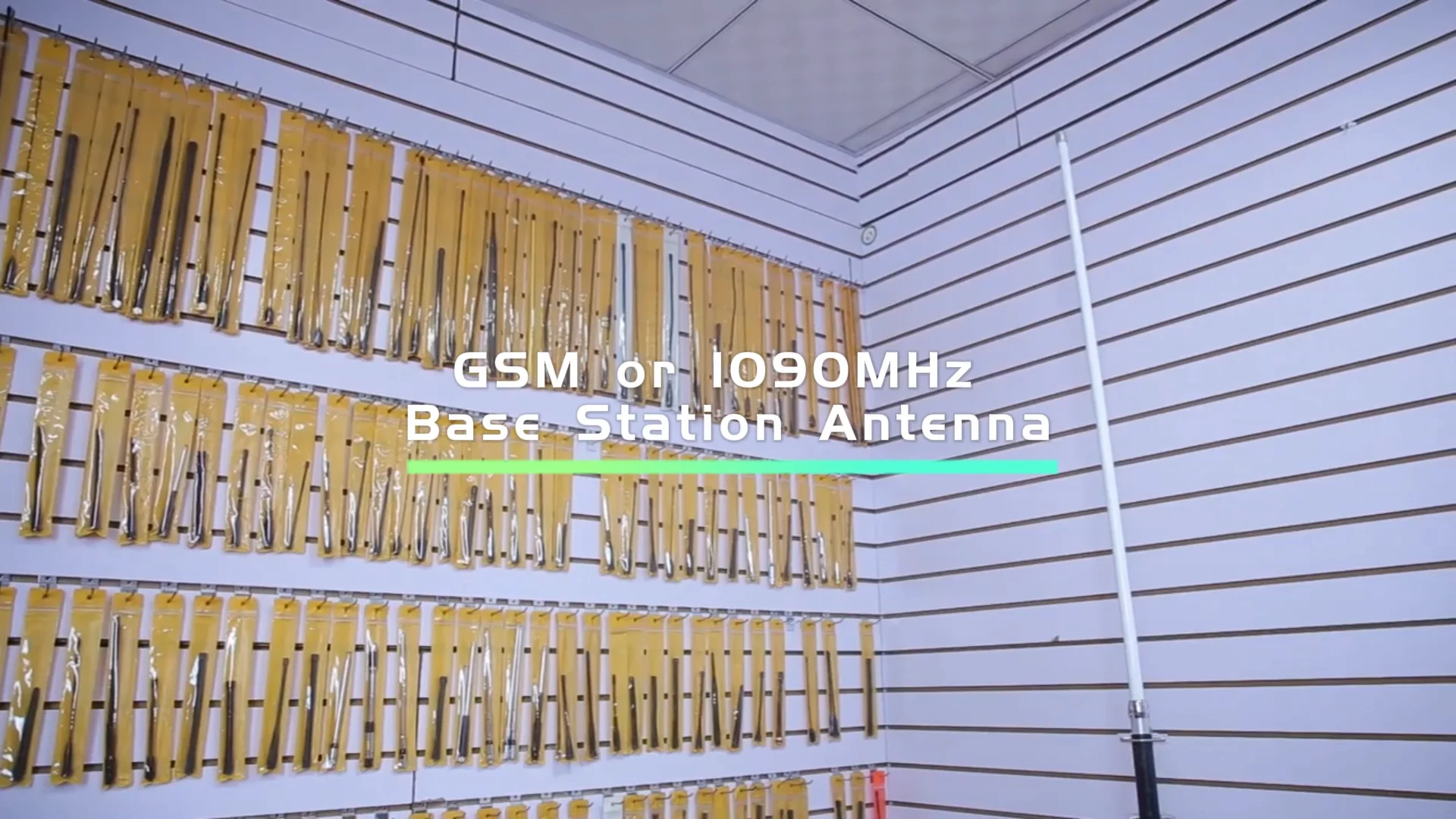 1090 Mhz High Gain Antenna 12dbi 1.7m Fiberglass Omni 1090mhz Base ...