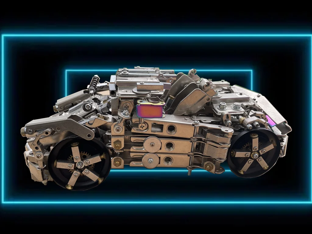 2021 Hot Sales Metal Build With Bluetooth Speaker Metal Car Model Kits ...