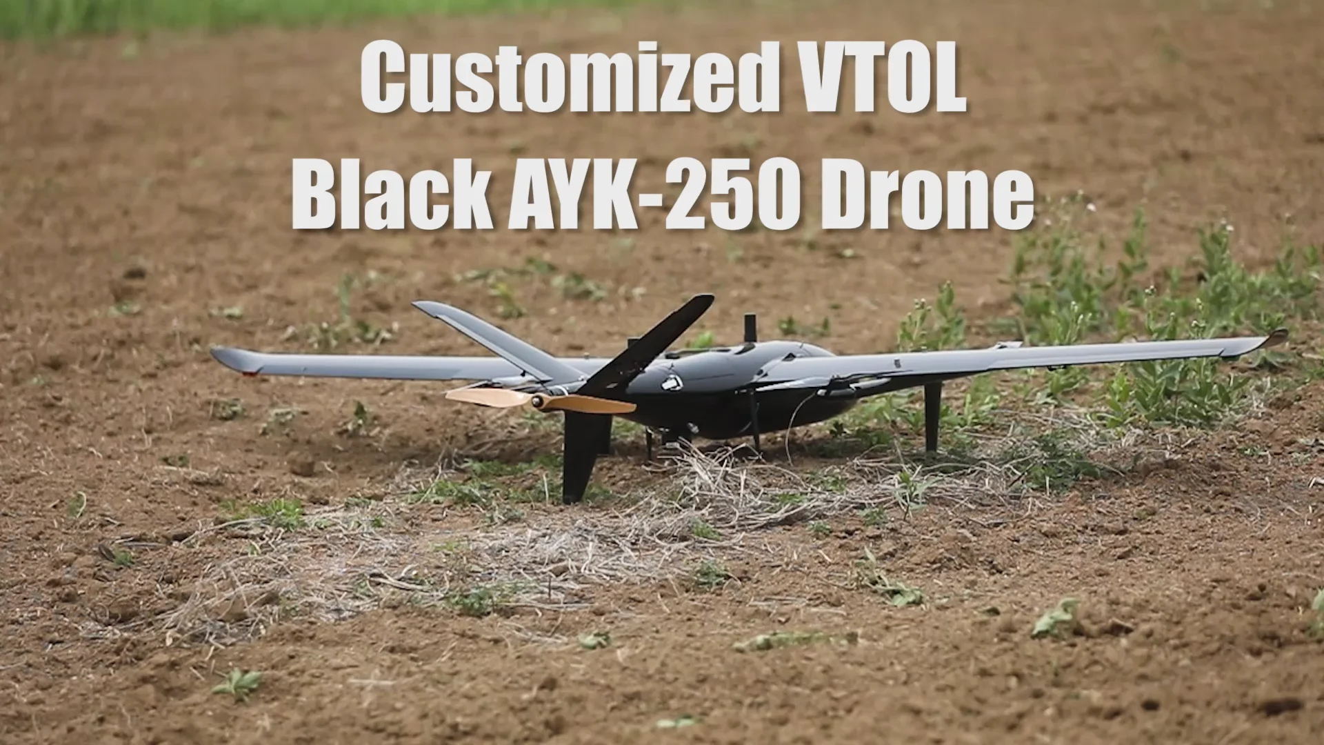 Foxtech Ayk-250 Commercial Uav Long Distance Cargo Drone Petrol Vtol ...