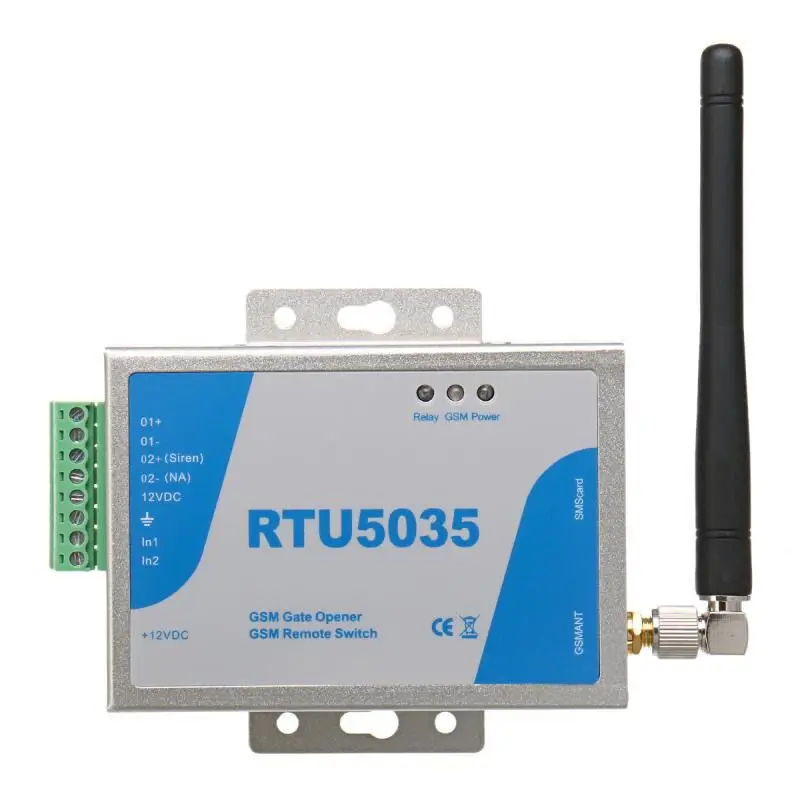 Built-in SMS Smart Alert GSM Gate Opener Relay Switch Door Remote ...