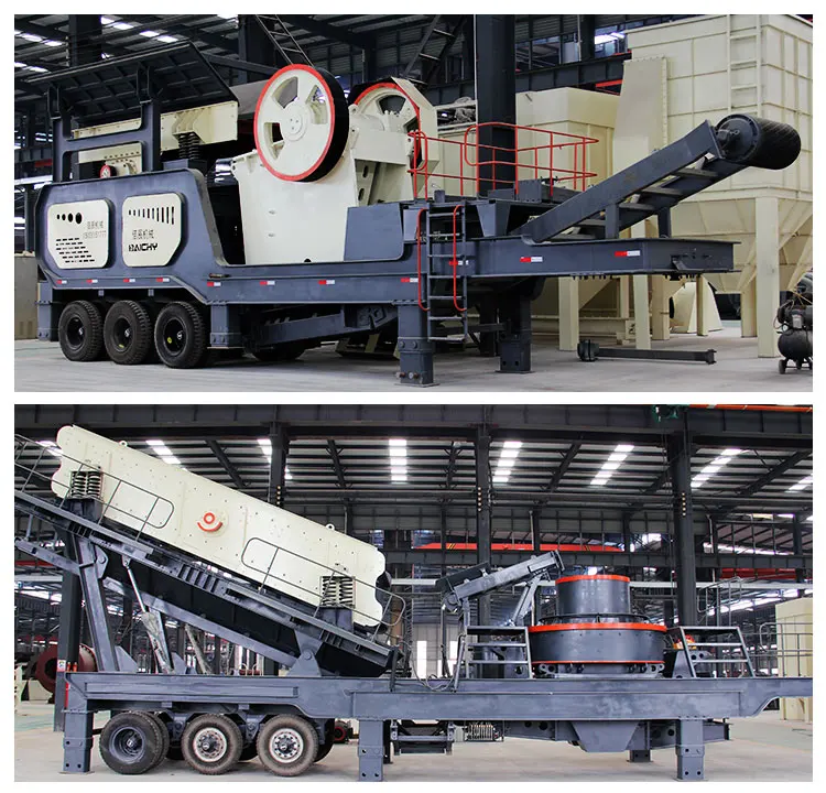 Mobile Stone Crusher Plant - Efficient Limestone & Granite