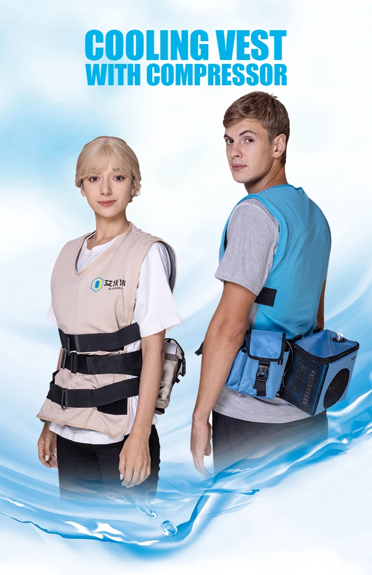 Mini Air Conditioning Compressor Cooling Vest For High-temperature ...