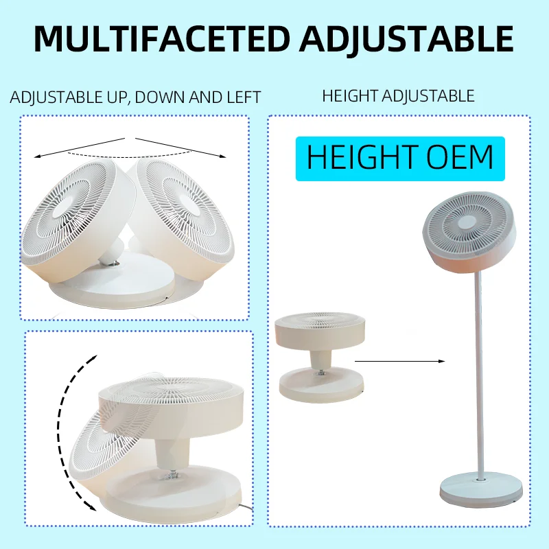 Factory Direct Sale Oem Height Standing Fan Forward And Reverse Blowing ...