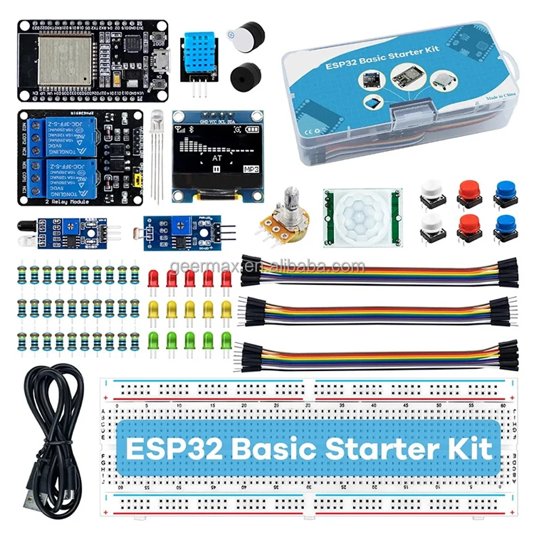 Hot Sale ESP32 Basic Starter Kit WIFI IOT Development Board Learning ...