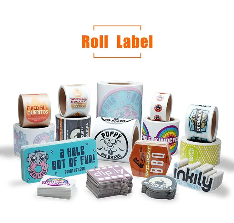 Custom Waterproof Vinyl Cosmetic Label Sticker Adhesive Gold Foil ...