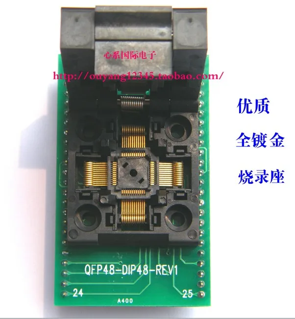 High Quality Qfp48 Tqfp Lqfp48 To Dip48 Holder Programmer Burn-in ...