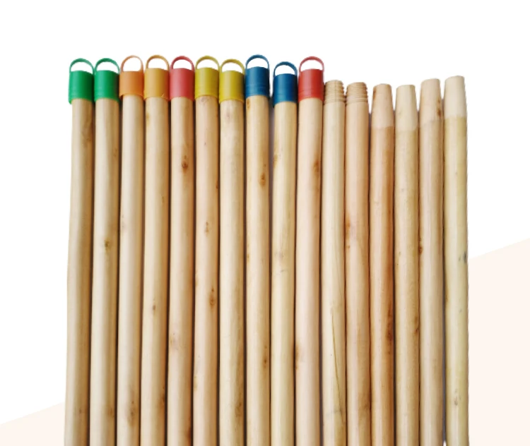 Wooden Broomstick With Eucalyptus Wood Handle Varnished Painting For ...