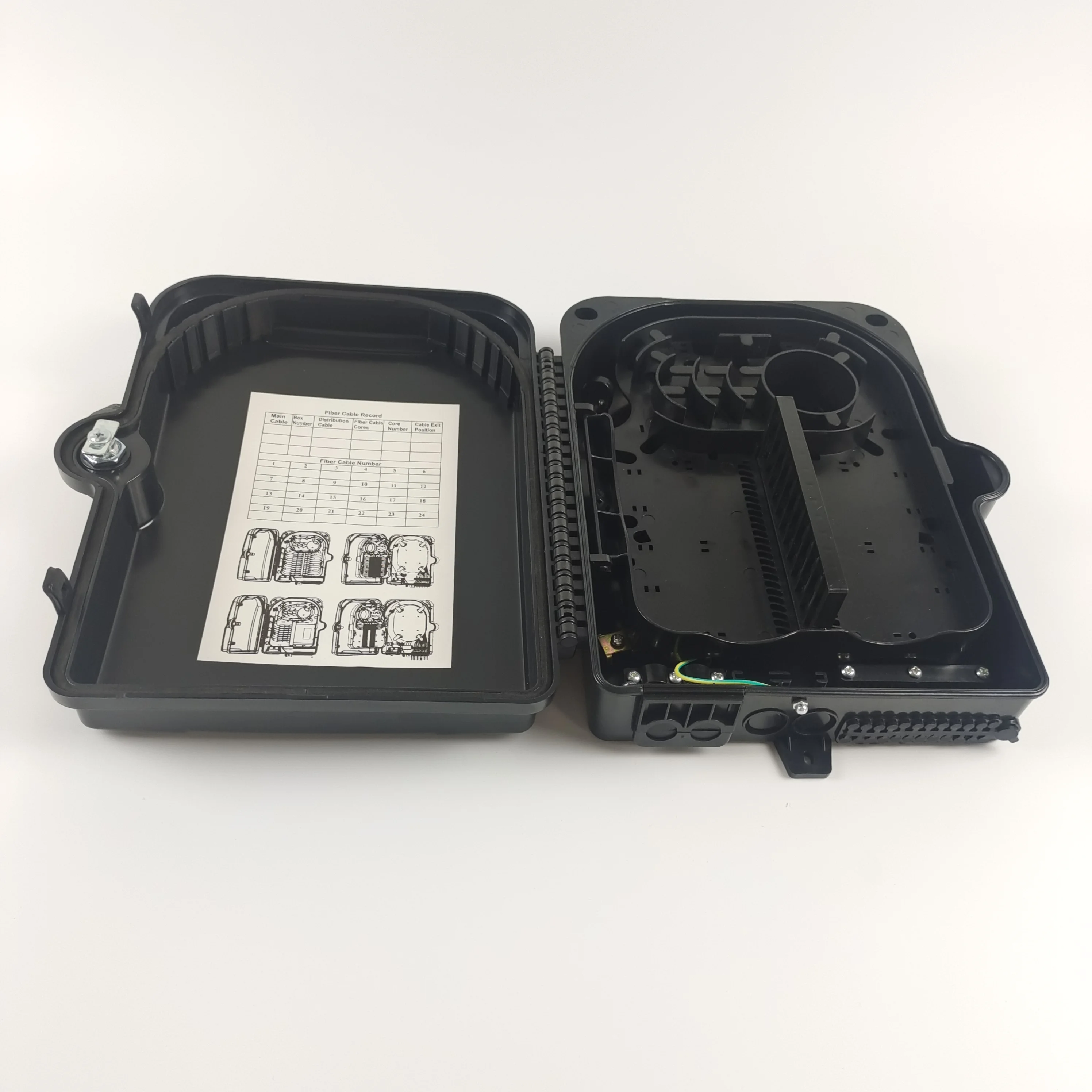 Ftth 24 Core Fiber Optic Distribution Box Odp Odb Fdb Cto Nap Box Ftth ...