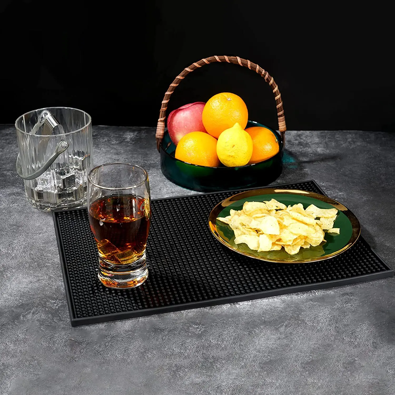 Pvc Bar Service Mat Rubber Bar And Spill Mat For Cocktail Bartender ...