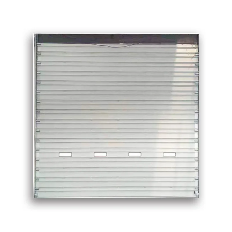 Commercial Automatic Fireproof Rolling Shutter Door Garage Shopping ...