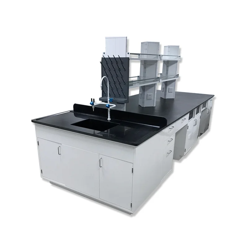 Laboratory Furniture Science Steel Lab Design Side Table Acid Resistant ...