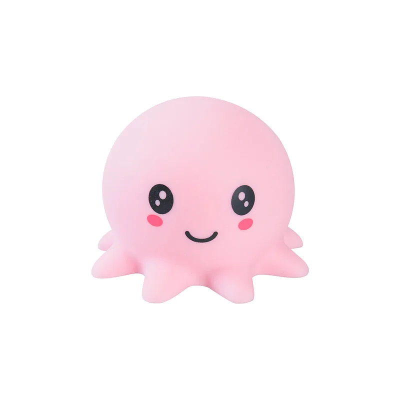 Kawaii Rubber Octopus Squishies Anima Squishy Toys Octopus Kids Anti ...