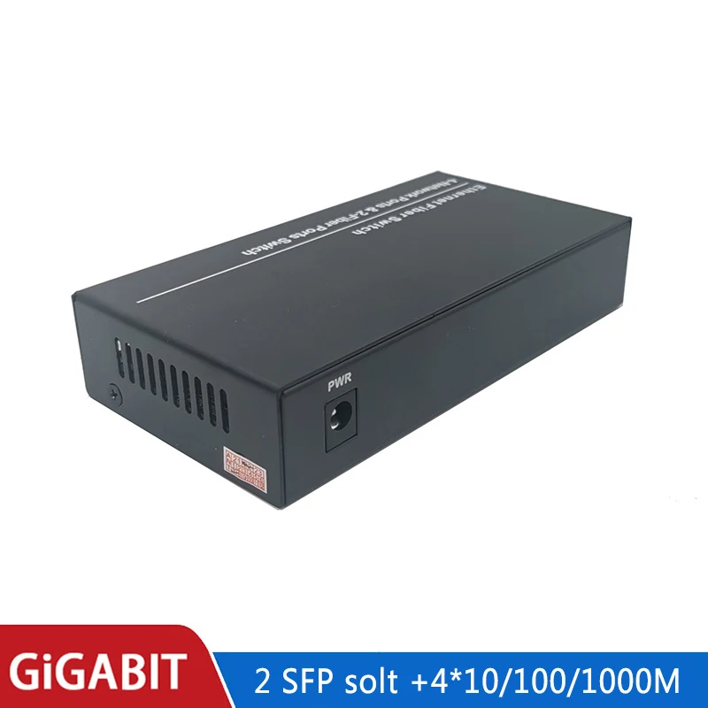 Network Fiber Optic Switch 4 Port Gigabit Ethernet Switch PCB Fiber ...