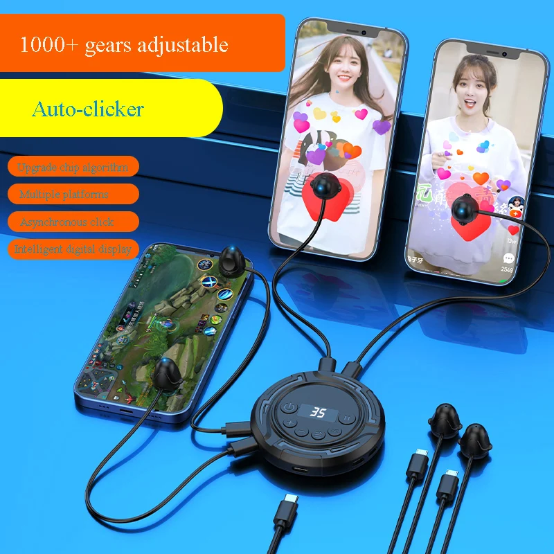 2022 New Mobile Phone Linker Fast Mute Connection Device Live Streaming ...