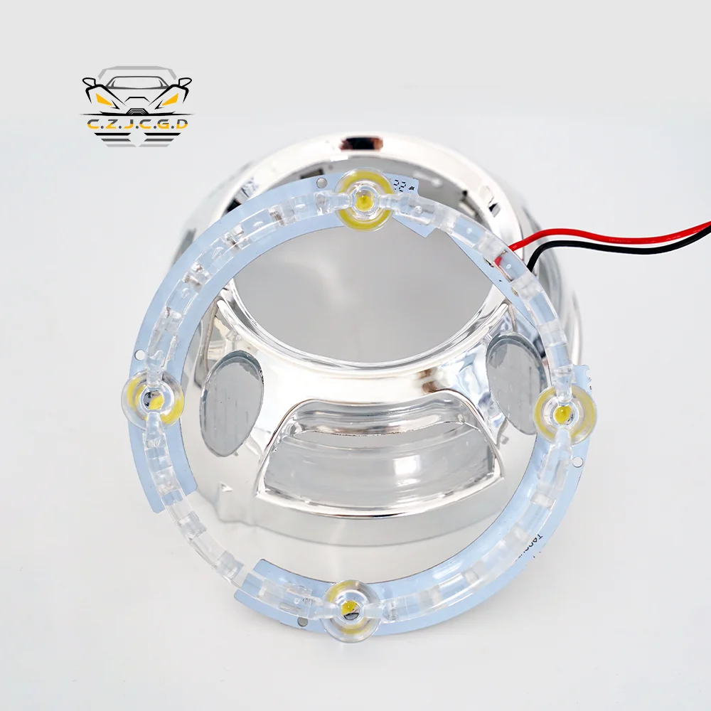 Manufacturers Custom 3.0 Inch Bi Led Projector Lens Headlight Shroud ...