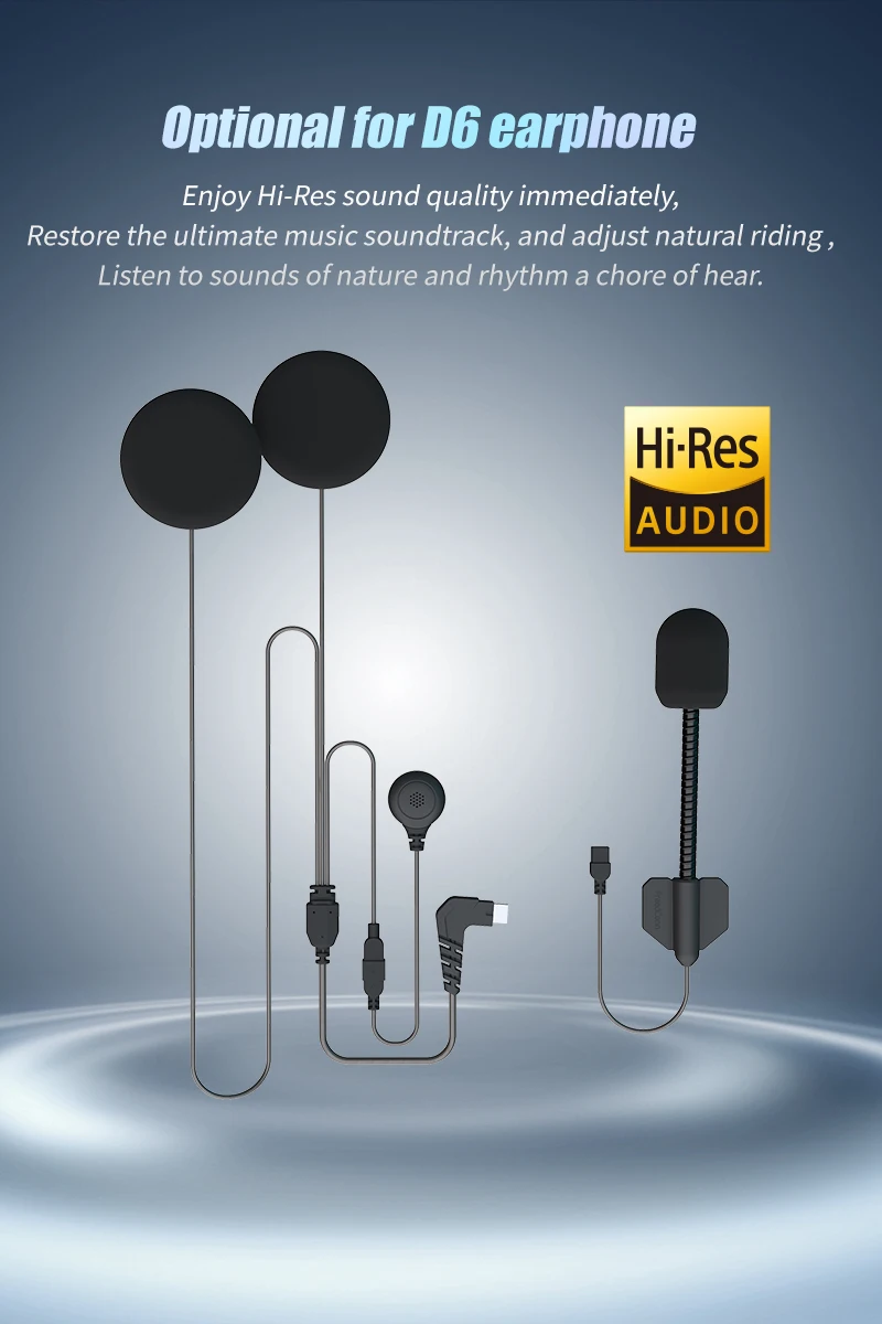 FreedConn R1-PRO Waterproof Helmet Intercom with 2K Video Recorder ...