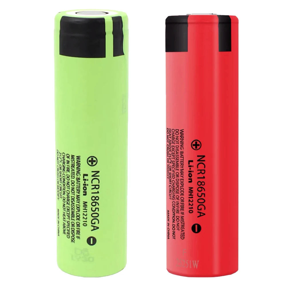 Rechargeable Cylindrical Lithium Ion Battery Cell Ncr18650ga 18650 ...
