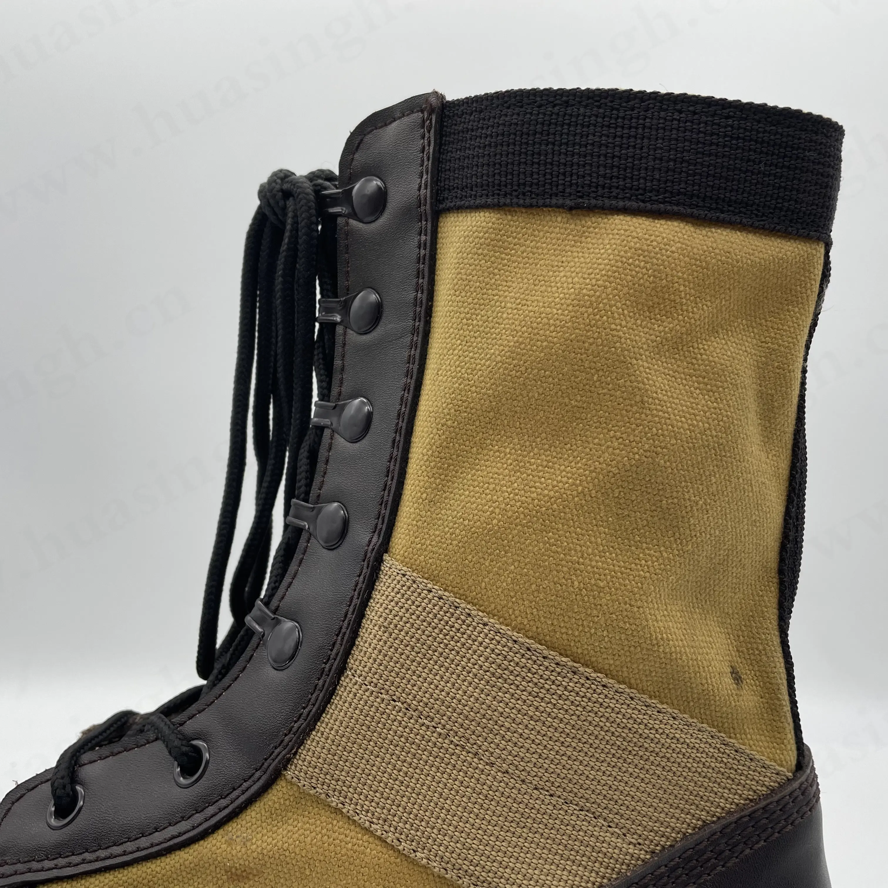 Cr,Hard Vulcanized Rubber Outsole Forest Hunting Boots Excellent Full ...