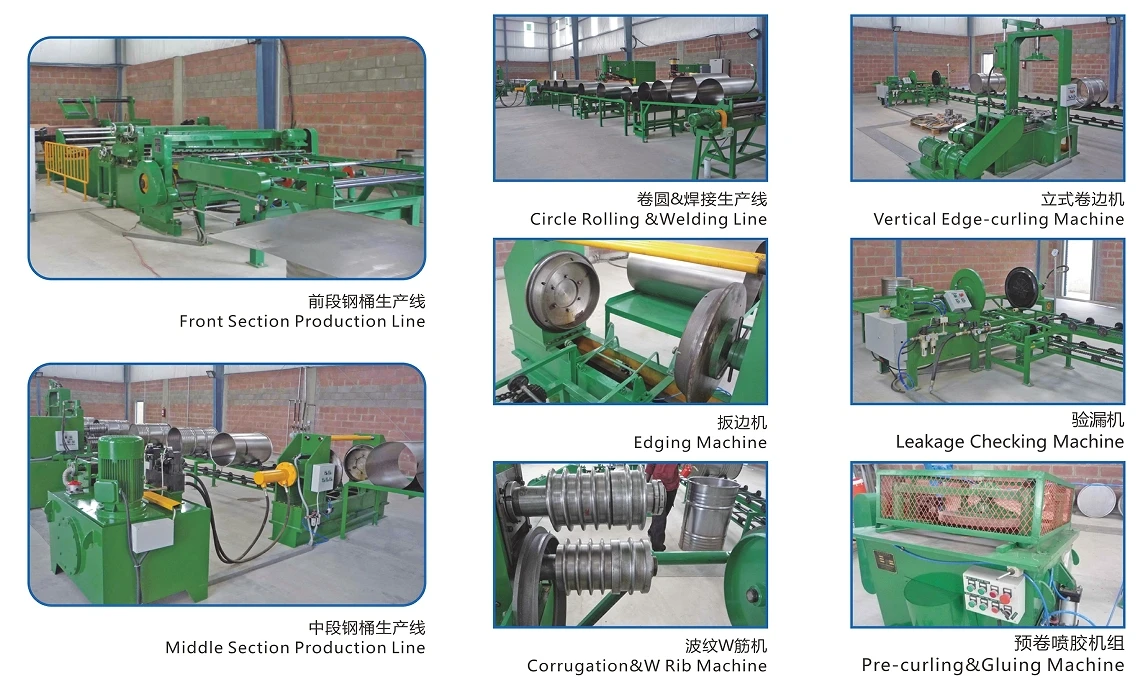 PRO Metal Steel Barrel/drum Making Production Line