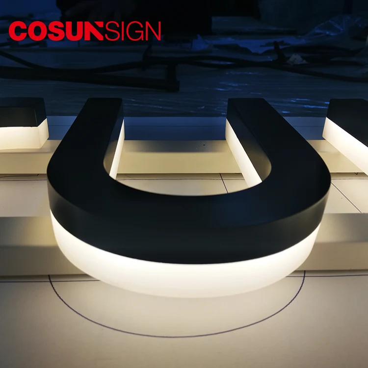 COSUN Led Sign Board Illuminated Signage Raceway Customised Acrylic ...