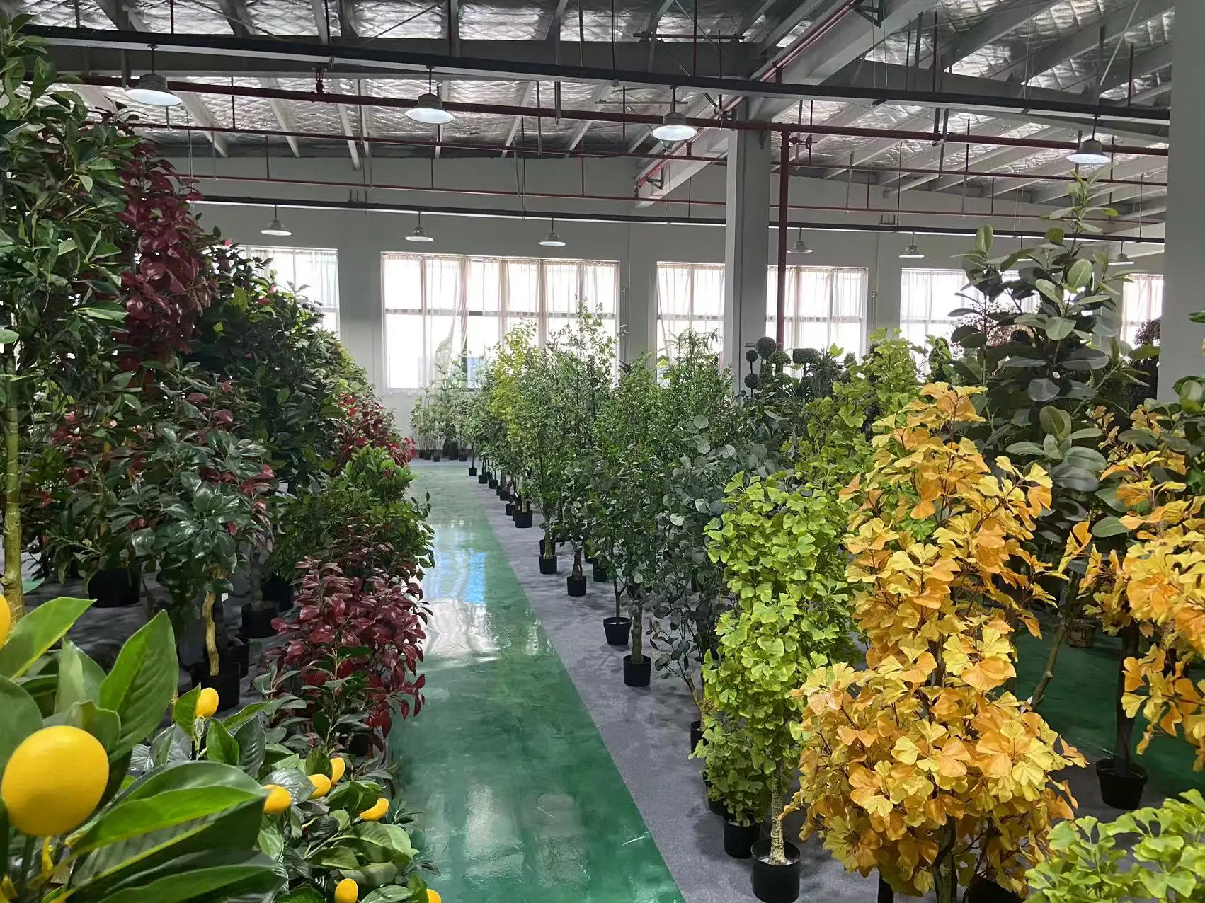 Artificial Banyan Tree Ficus Tall Faux Trees Indoor with Natural Trunk ...