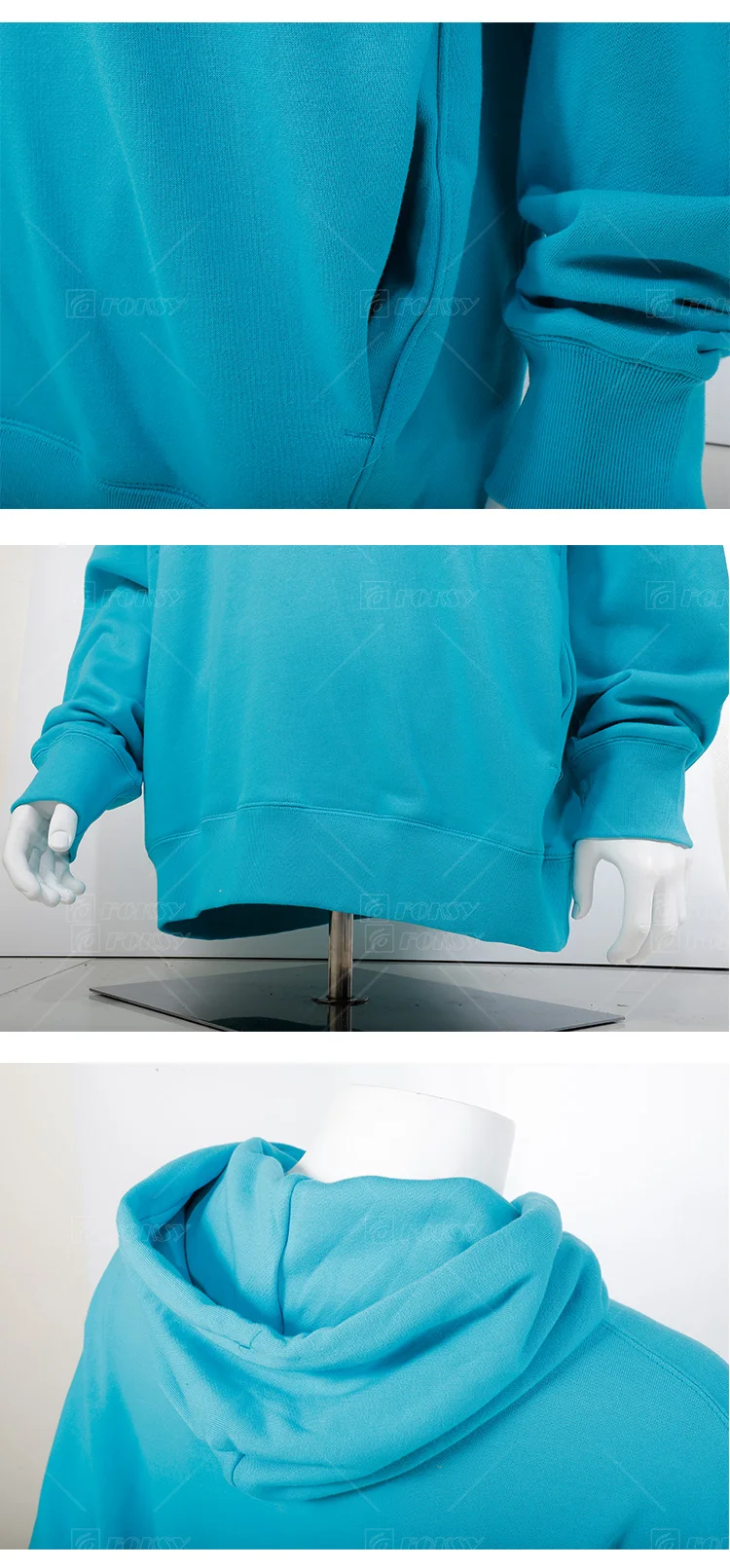 Men's Hoodies Custom Brown Pullover Oversize Hoodies Custom Label ...