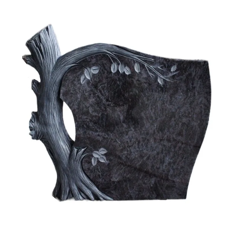 Bahama Blue Granite Headstone Slabs Head Tombstones Monuments For Grave ...