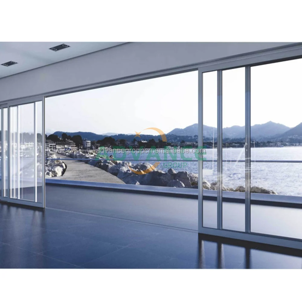 Aluminum Sliding Window Folding Sliding Door System Aluminum Glass ...