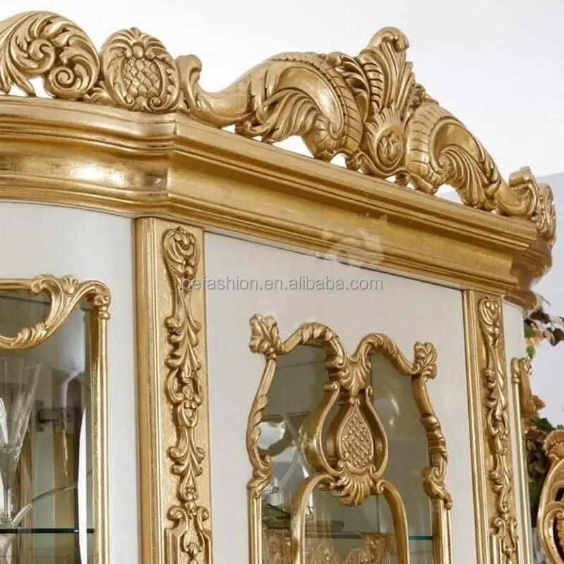 OE-FASHION Custom Luxury European Style Display Cabinet
