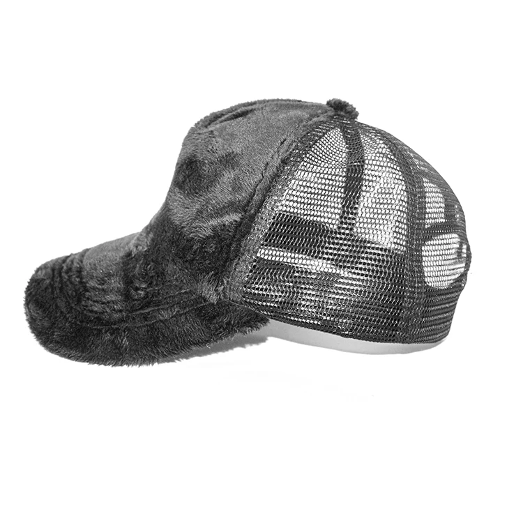 Velvet Cap Custom Trucker Baseball Hat Wholesale Revenite With Picture ...