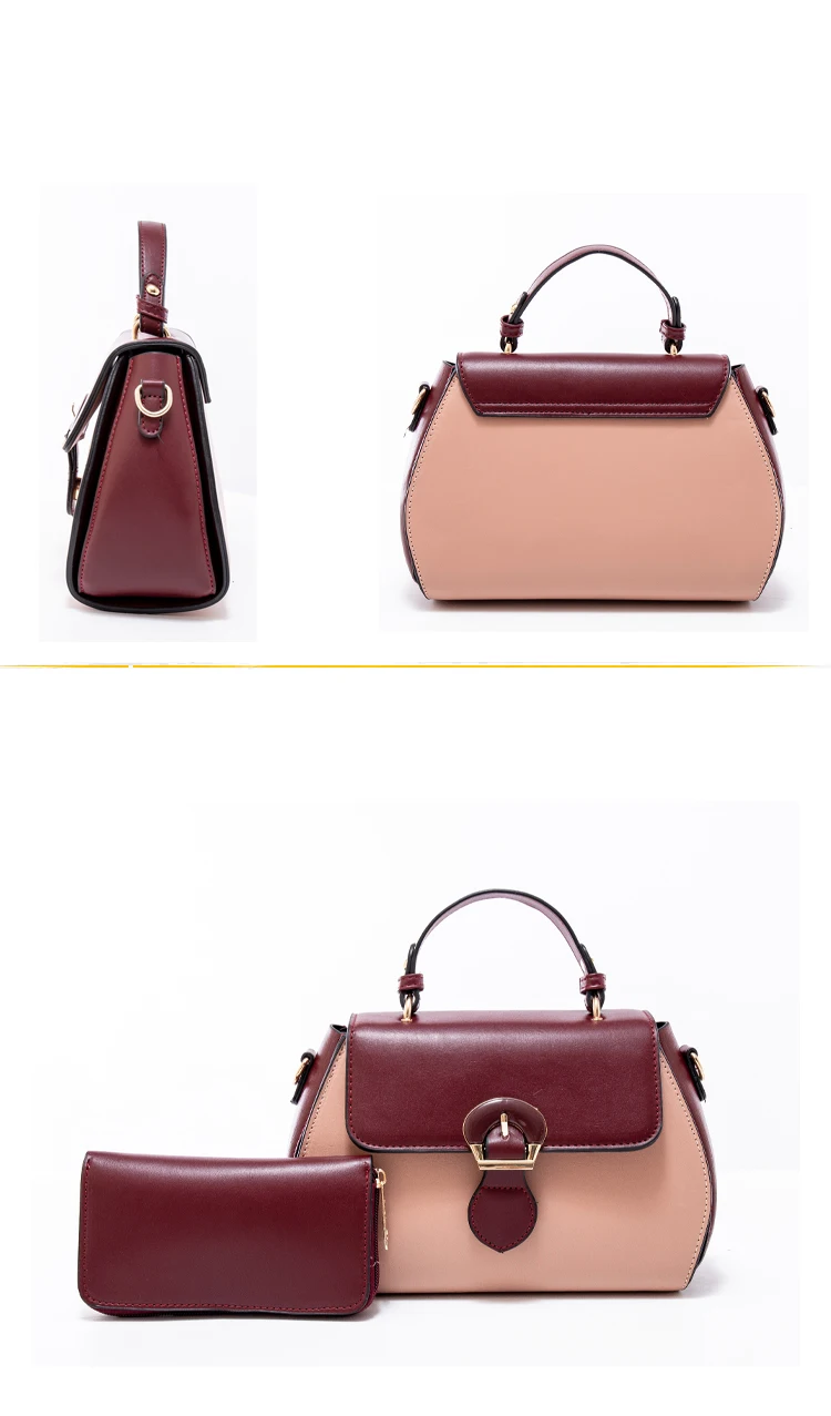 QAZA Jiali Casual Fashion New Simple PU Handbag Messenger Lightweight ...