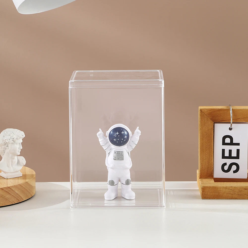 Custom Acrylic Magnet Storage Box Display Action Figure Box Transparent ...