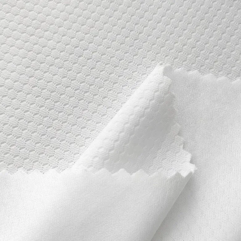 100% Polyester Quick Dry Athletic Honeycomb Hexagon Fabric