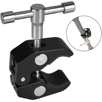 Photo Studio Accessories Large Crab Pliers Clip Super Clamp Mount For ...