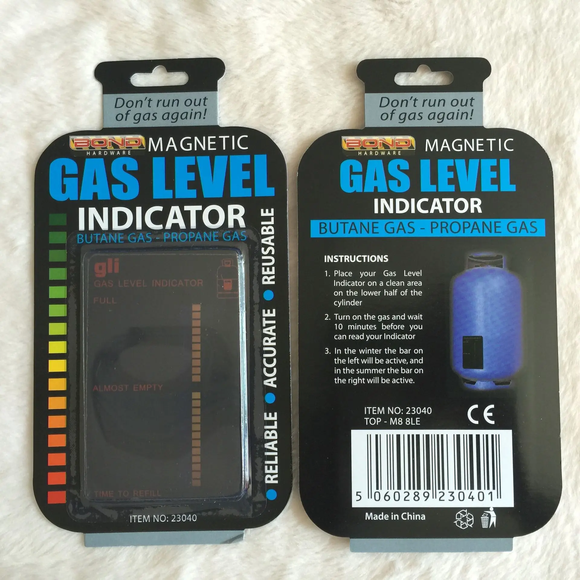 Dd2563 Magnetic Thermometer Gauge Bottle Propane Butane Lpg Fuel Gas ...